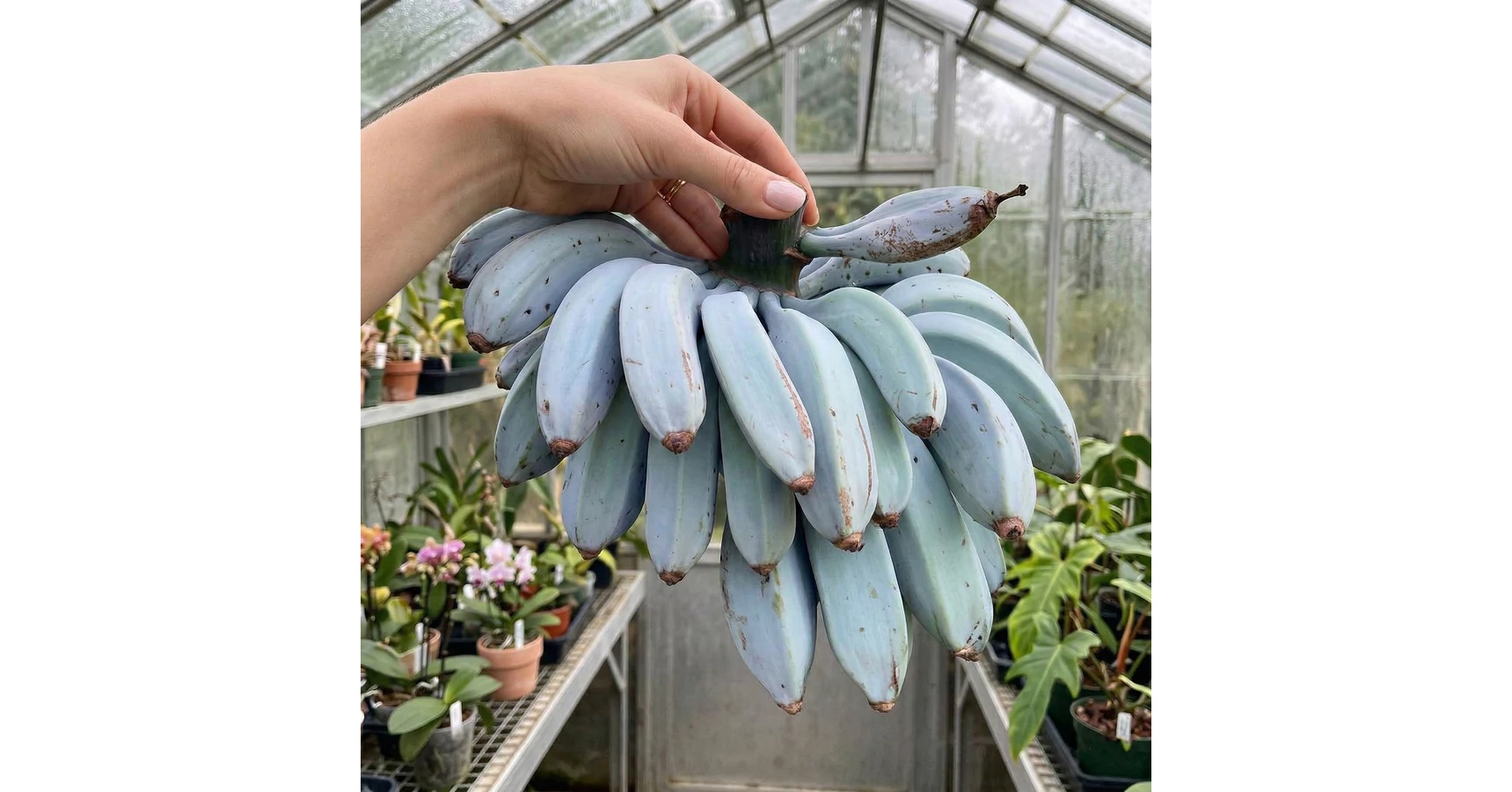Musa ’Blue Java’ - jávai kék banán - Best Plants and Decor webáruház